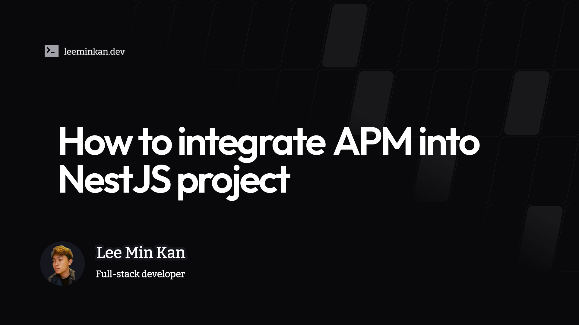 How to integrate APM into NestJS project | Kan How to integrate APM into NestJS project | Kan